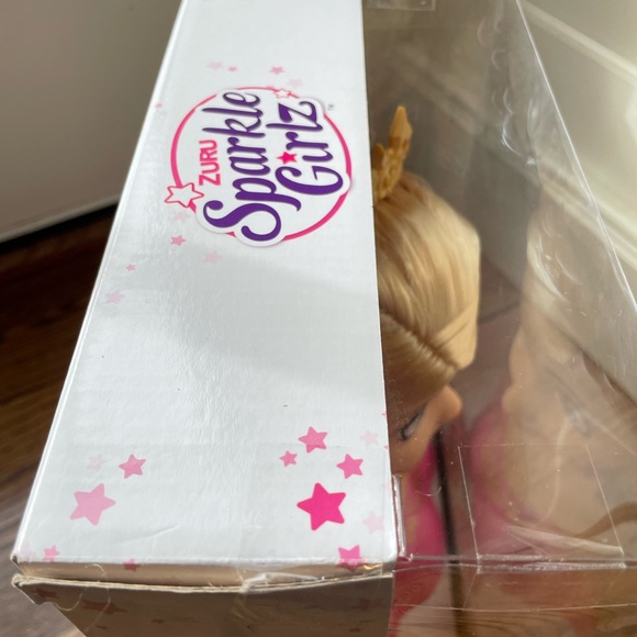 Toys | Zuru Sparkle Girlz Hair Styling Doll Princess Head 3 Kids Toy W ...